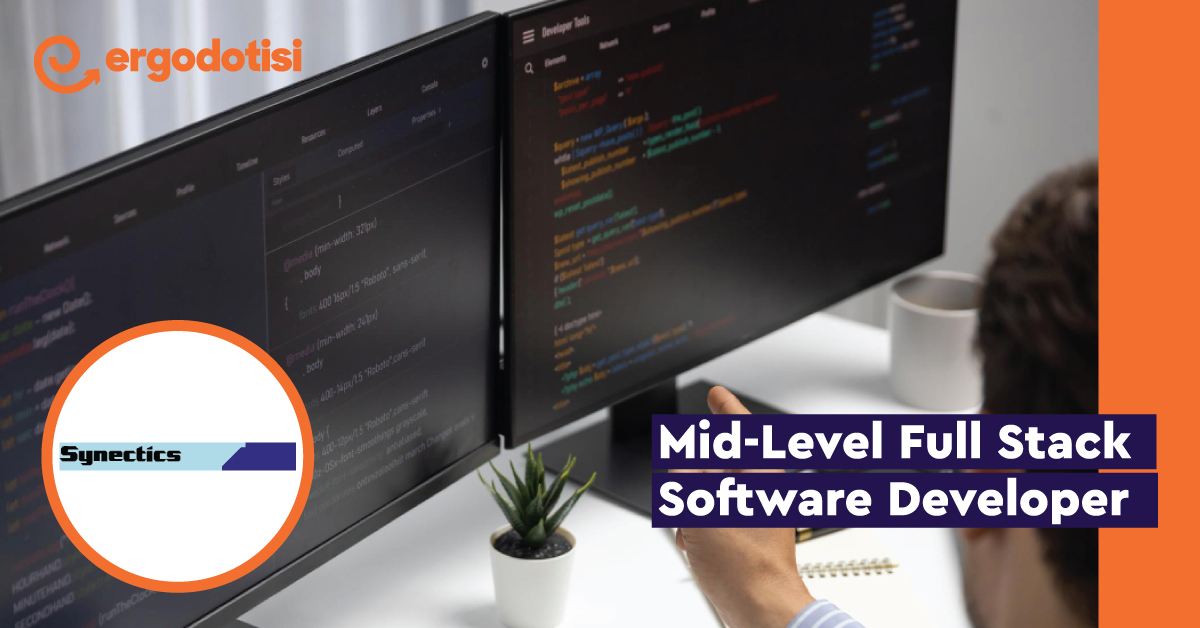 Mid-Level Full Stack Software Developer - Synectics Ltd
