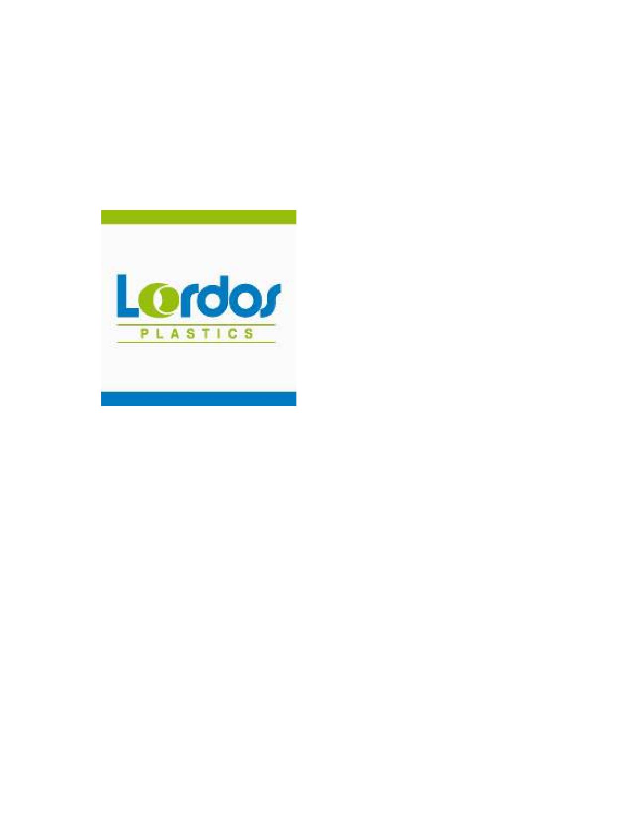 Jobs in lordos plastics
